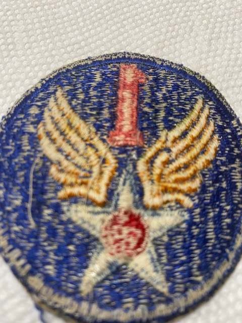 WW2 AAF colored shoulder patch question - ARMY AND USAAF - U.S. Militaria Forum