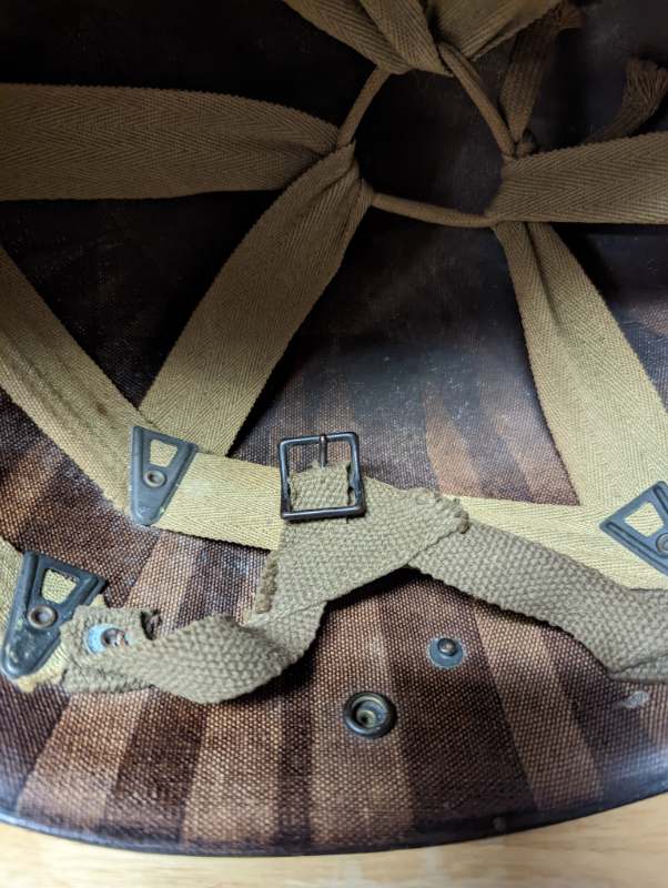 M1C with 48th Div Markings - M-1; M-1C & M-2 HELMETS - U.S. Militaria Forum