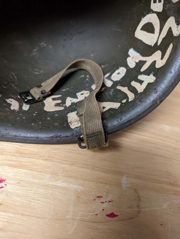 M1C with 48th Div Markings - M-1; M-1C & M-2 HELMETS - U.S. Militaria Forum