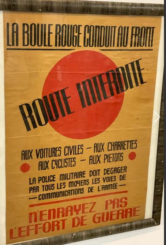 Red Ball Express Warning Sign/Poster - MISC MILITARIA - U.S. Militaria ...