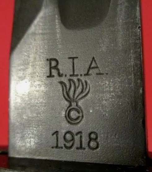 R.I.A. Changes The "Flaming Bomb" in 1918! - EDGED WEAPONS - U.S ...