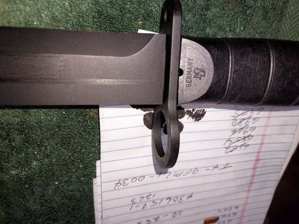Eickhorn Bayonet 2000 1st Official USMC Only Bayonet 1 of 50 - EDGED ...