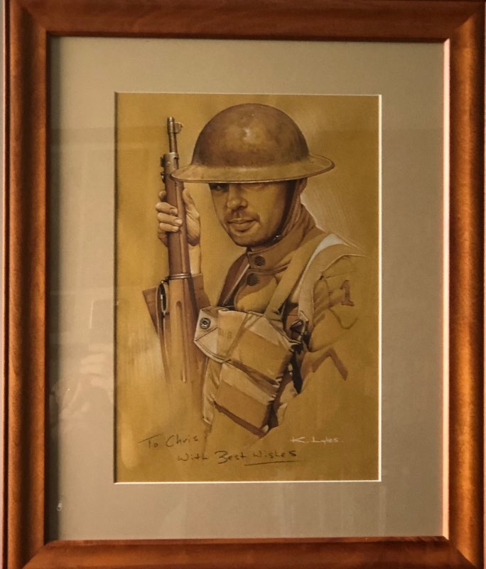 Lyles Osprey artwork - EPHEMERA, PHOTOGRAPHS & MILITARY ARTWORK - U.S ...