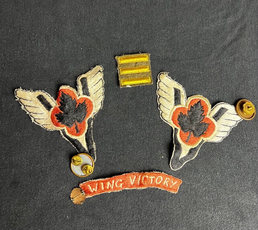 43rd Div Wing Victory patch and tab - ARMY AND USAAF - U.S. Militaria Forum