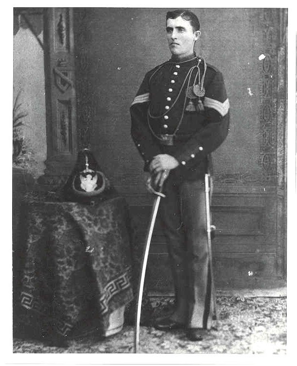 U.S. Indian Wars 7th Cavalry M-1881 Blue Cloth Spiked Pith Helmet ...