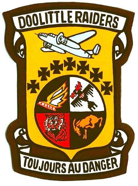 Leather Doolittle Raiders patch just finished...... - REPRO MILITARIA ...