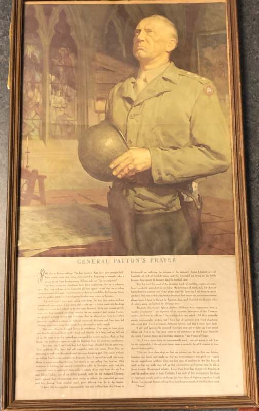 General Patton's Prayer - EPHEMERA, PHOTOGRAPHS & MILITARY ARTWORK - U.S. Militaria Forum