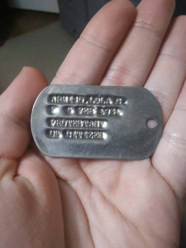 Us citizen dog tag? - IDENTITY ITEMS (DOG TAGS, BRACELETS, ETC) - U.S ...