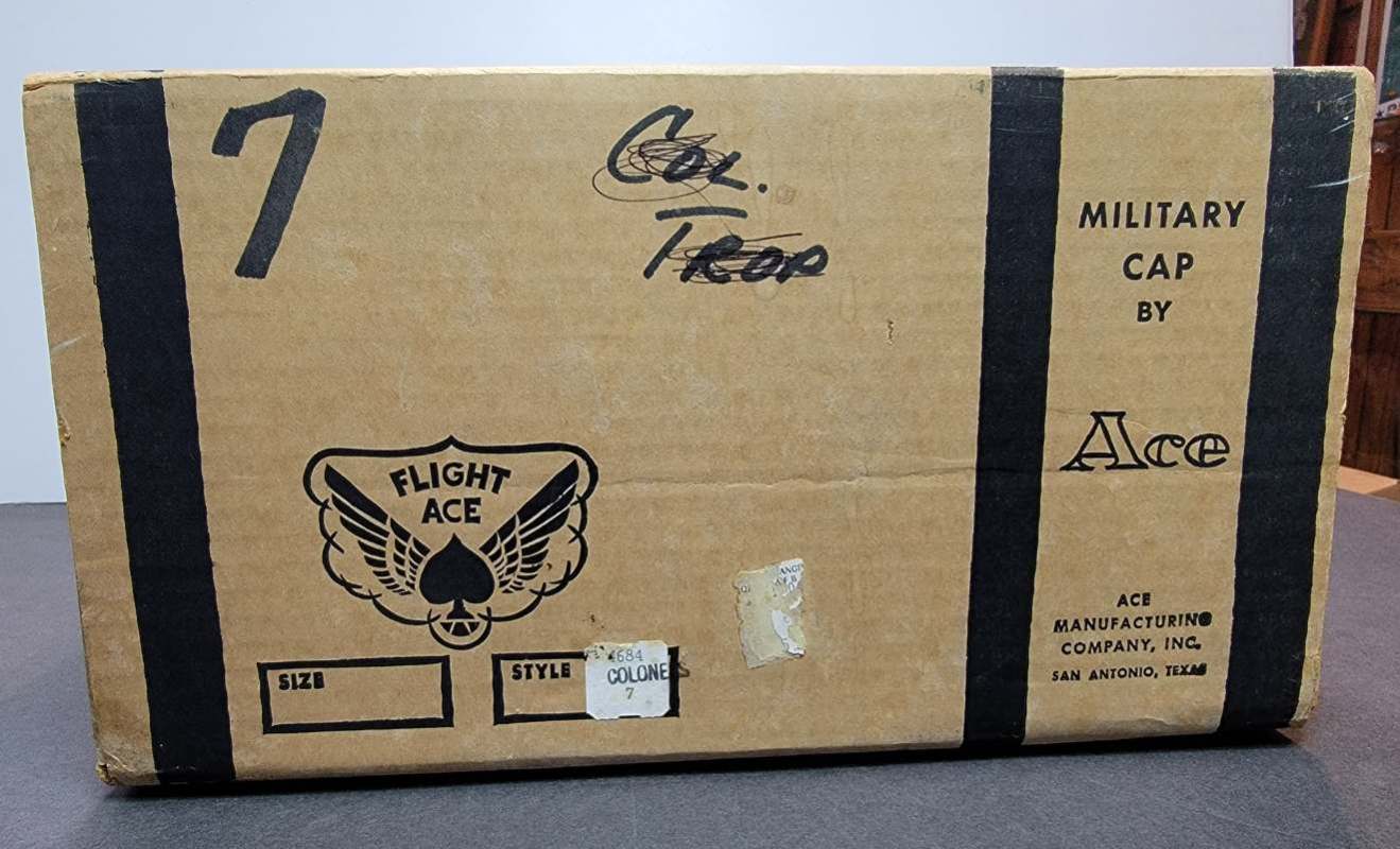 FS- Flight Ace Visor Cap Box - UNIFORMS - U.S. Militaria Forum