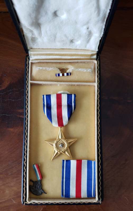 Engraved Silver Star - DECORATIONS/VALOR AWARDS - U.S. Militaria Forum