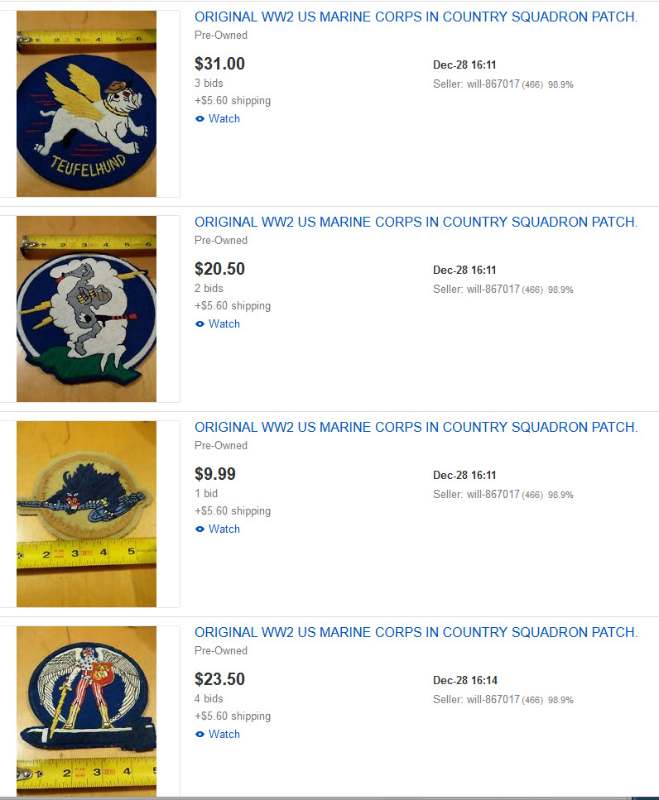 VMTB-143 just sold on ebay. - MARINES - U.S. Militaria Forum