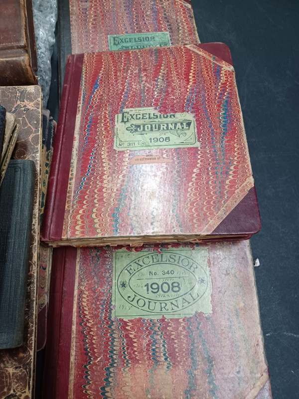 Stunning Diary Group to one of Ellet's Marines - (1861-1865) AMERICAN ...