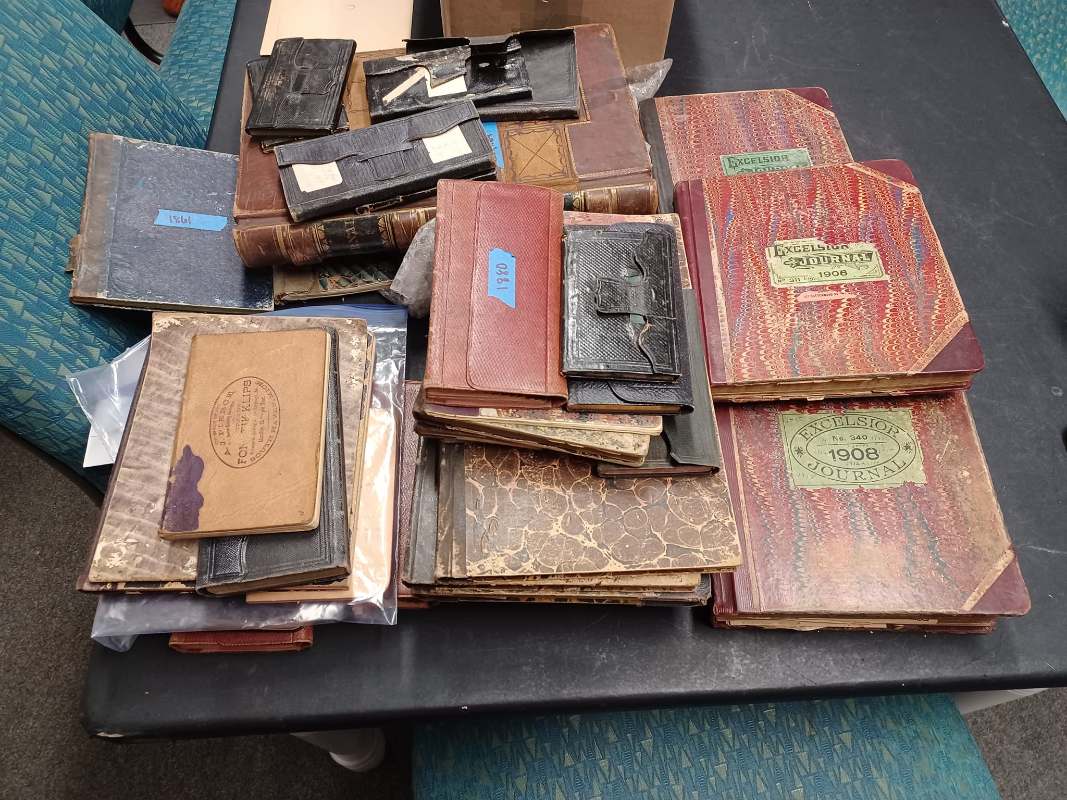 Stunning Diary Group to one of Ellet's Marines - (1861-1865) AMERICAN ...