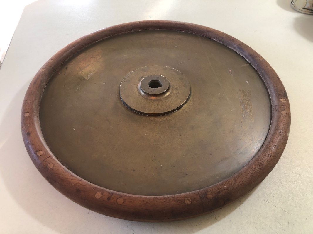 US Navy ship’s wheel - NAVAL SEA SERVICE GEAR - SHIPBOARD, SUBMARINE ...