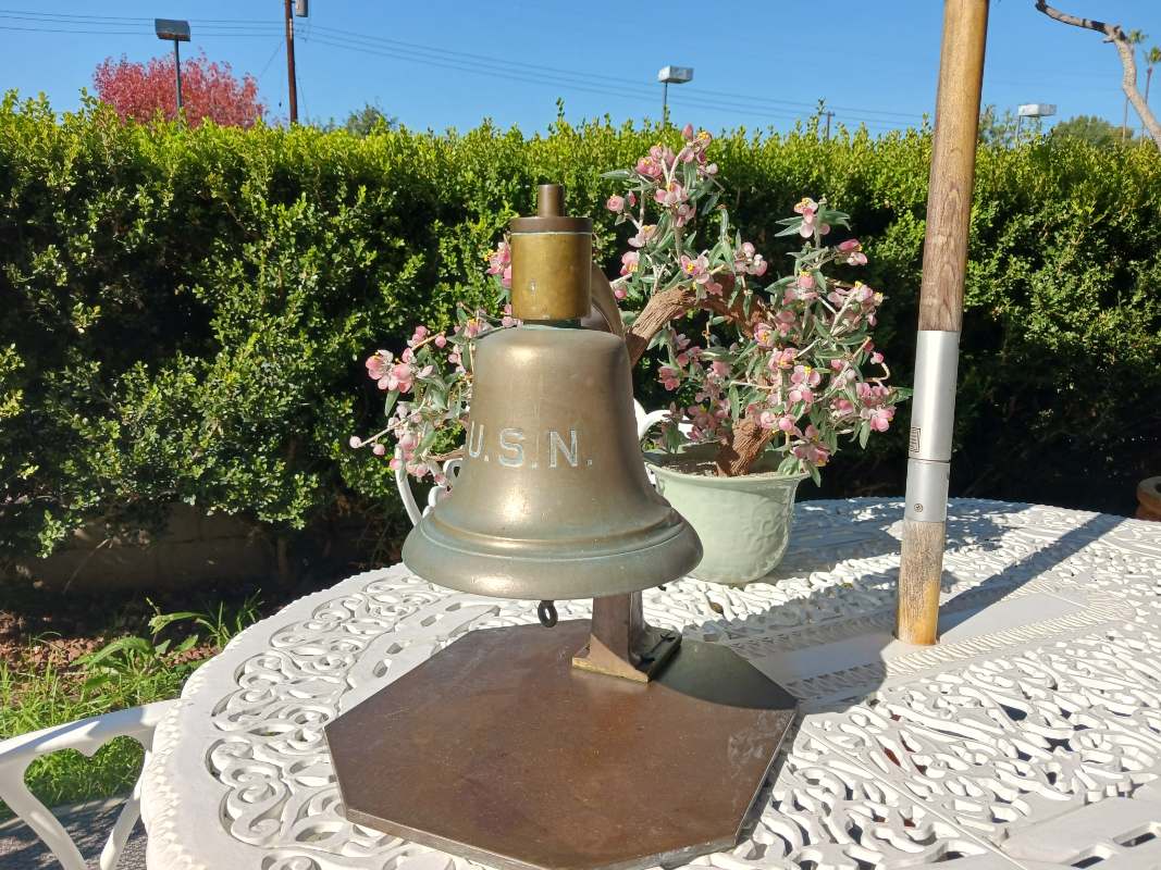 Navy Ship Bells - NAVAL SEA SERVICE GEAR - SHIPBOARD, SUBMARINE ...