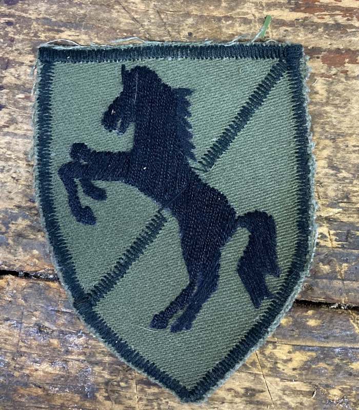 11th ACR theater-made subdued patch circa 1967 - ARMY AND USAAF - U.S ...