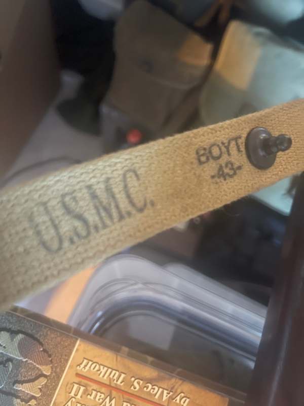 M1 Carbine or Reising SMG USMC sling? - RIFLES - U.S. Militaria Forum