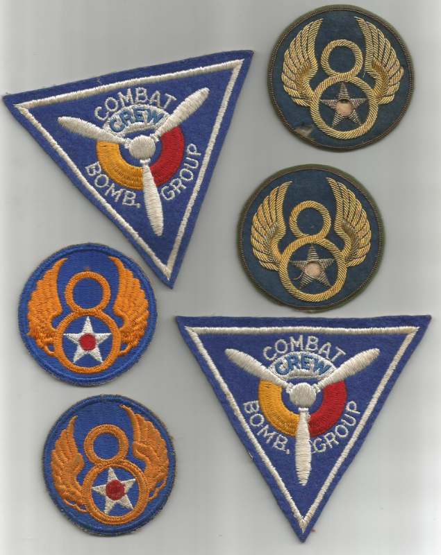 WW2 USAAF "Combat Crew" patch question - ARMY AND USAAF - U.S ...