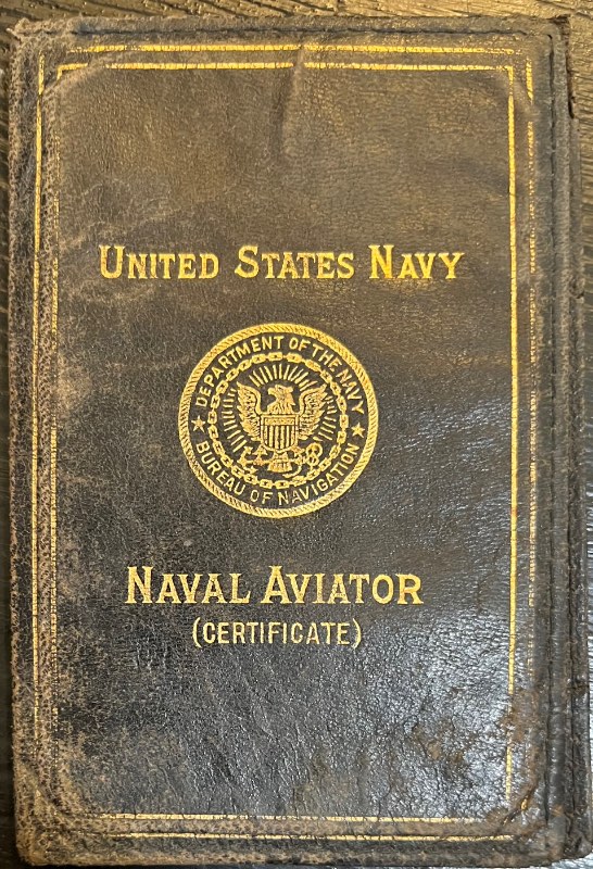 WWI-WWII US NAVAL AVIATOR ID BOOKS and CERTIFICATES - 1917-1944 - Page ...