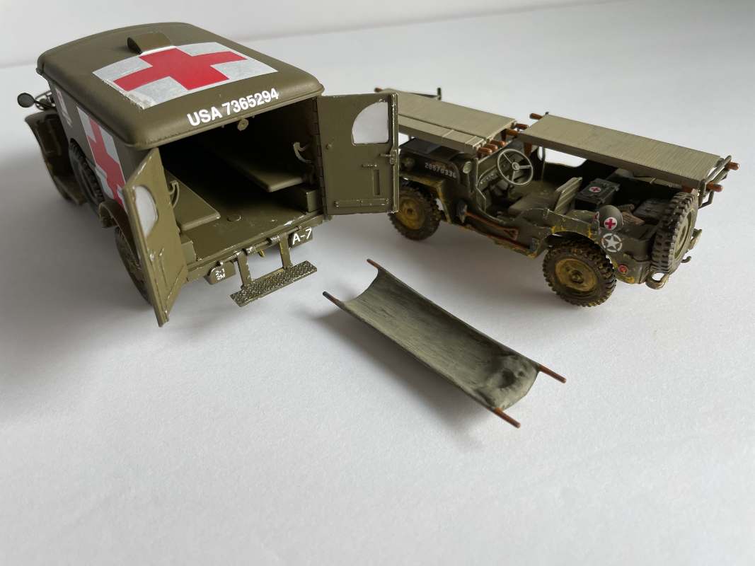 WW2 Medic Jeep - MODELING - U.S. Militaria Forum