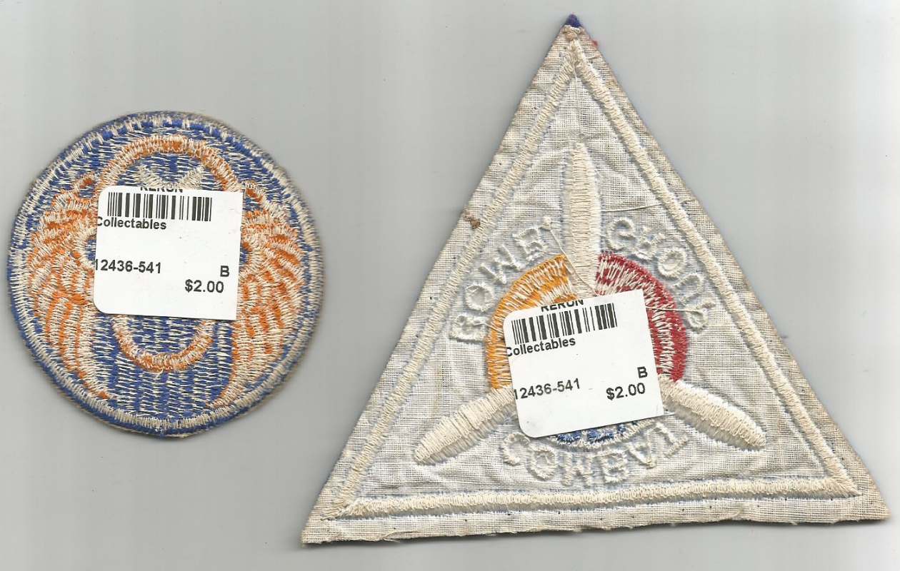Combat Crew Bomb. Patch that sold on ebay - ARMY AND USAAF - U.S ...