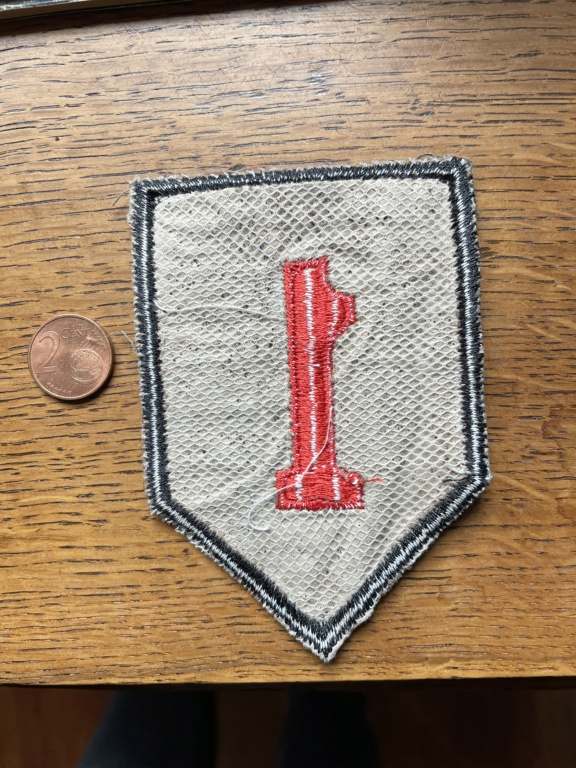Big red one patch REPRODUCTION - CAN YOU IDENTIFY THIS PATCH? - U.S ...