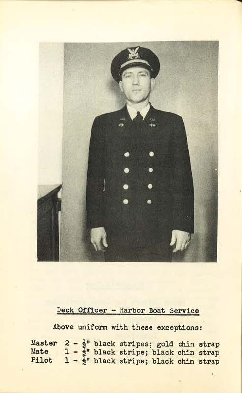 Harbor Boat Service & A.T.S. Army Transport Service Uniforms (1898-1944 ...