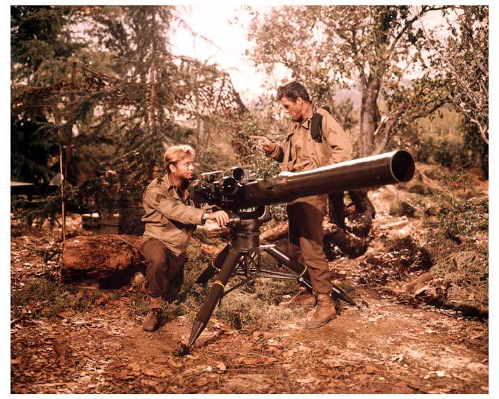 COMBAT! Sergeant Saunders and Private First Class LeMay Shown the TOW ...