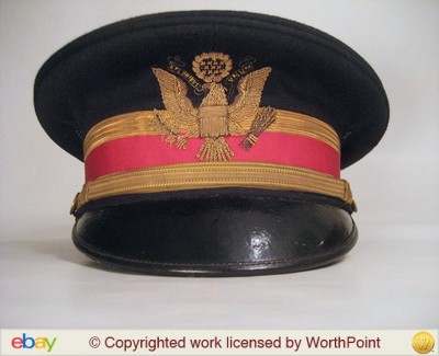 M1902 Dress Blue Officer's Visor - UNIFORMS - U.S. Militaria Forum