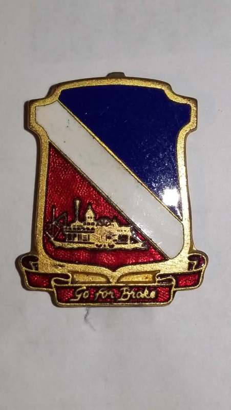 442nd Infantry - DISTINCTIVE UNIT INSIGNIA / UNIT CRESTS - U.S ...