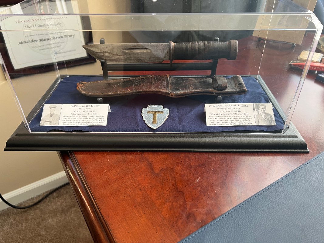 Named 225q to two 36th Infantry Division soldiers from the same company ...