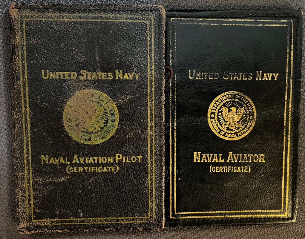 WWI-WWII US NAVAL AVIATOR ID BOOKS and CERTIFICATES - 1917-1944 - Page ...