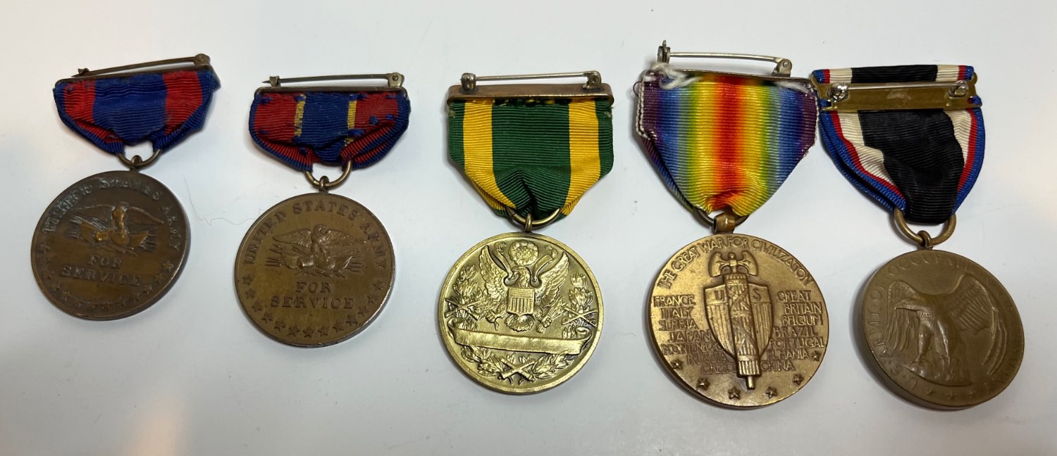 Philippine /Cuba /ww1 numbered medals - CAMPAIGN/SERVICE MEDALS - U.S ...