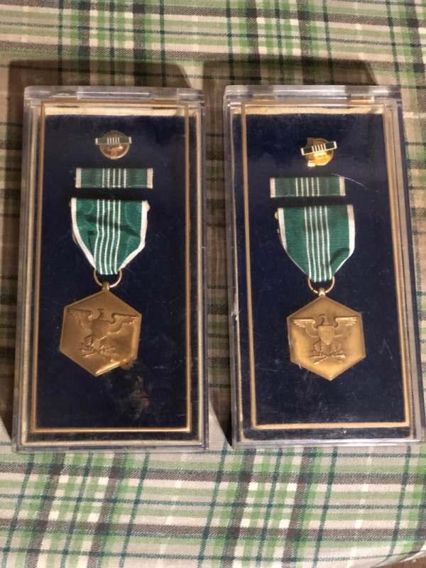 Army Commendation Medals - Flea Market Find - DECORATIONS/VALOR AWARDS ...