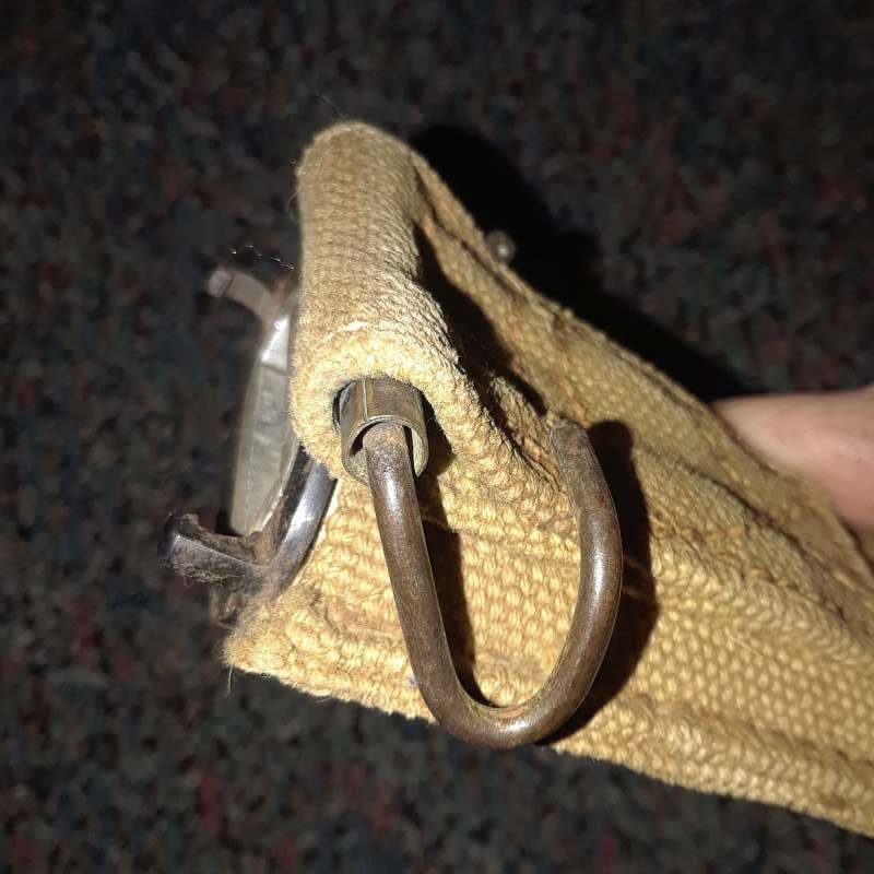 Early M1910 Olive Web scabbard with brass tube insert for the M1905 ...