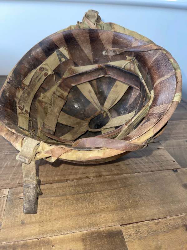 William George Clark 6th Mar Div Scout sniper helmet - M-1; M-1C & M-2 ...