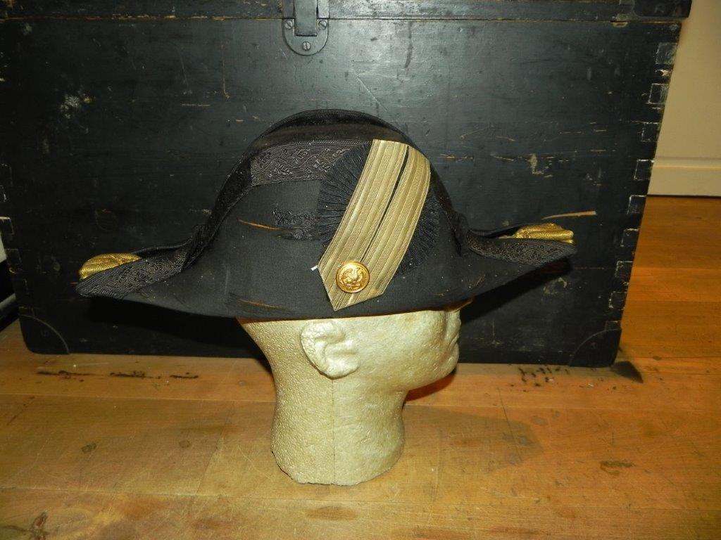 USN Fore And Aft Cocked Hat - NAVAL & SEA SERVICE UNIFORMS - U.S ...