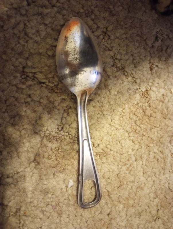 Steel military mess kit spoon - FIELD & PERSONAL GEAR SECTION - U.S ...