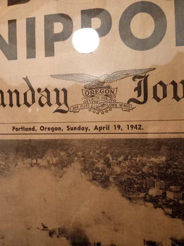 Original Doolittle raid newspaper - HOMEFRONT & THE WAR EFFORT - U.S ...
