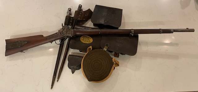 Sharps New Model 1863 Army Rifle - (1861-1865) AMERICAN CIVIL WAR - The ...