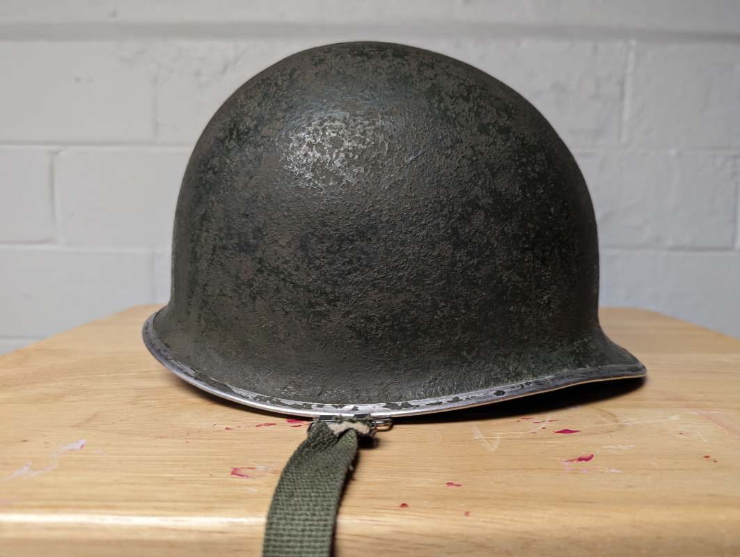 Help with helmet markings? - M-1; M-1C & M-2 HELMETS - U.S. Militaria Forum
