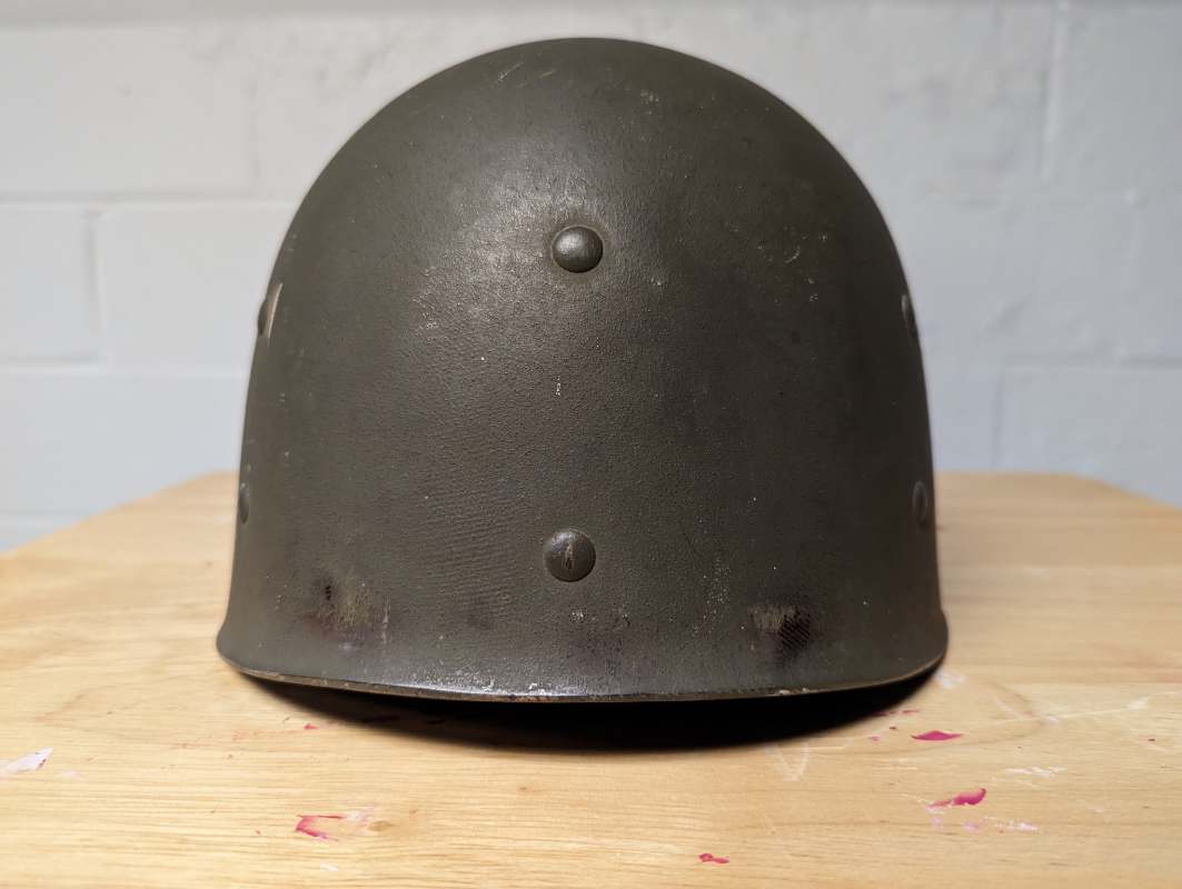 Help with helmet markings? - M-1; M-1C & M-2 HELMETS - U.S. Militaria Forum
