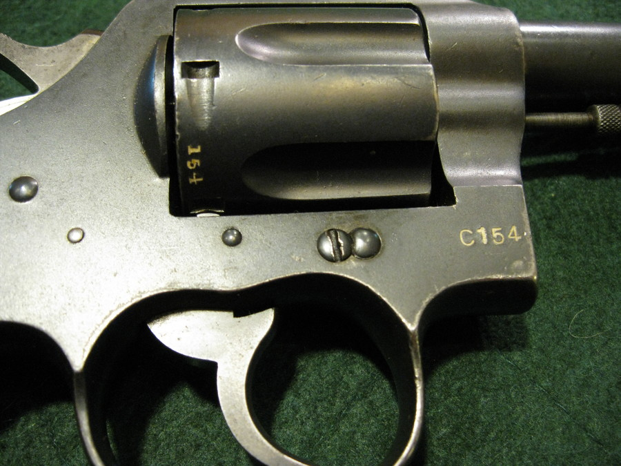 British Contract Colt New Service .455 Webley WWI Revolver/AEF service ...