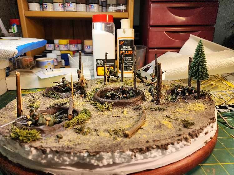 101st Airborne Division in The Bois Jacques - MODELING - U.S. Militaria ...