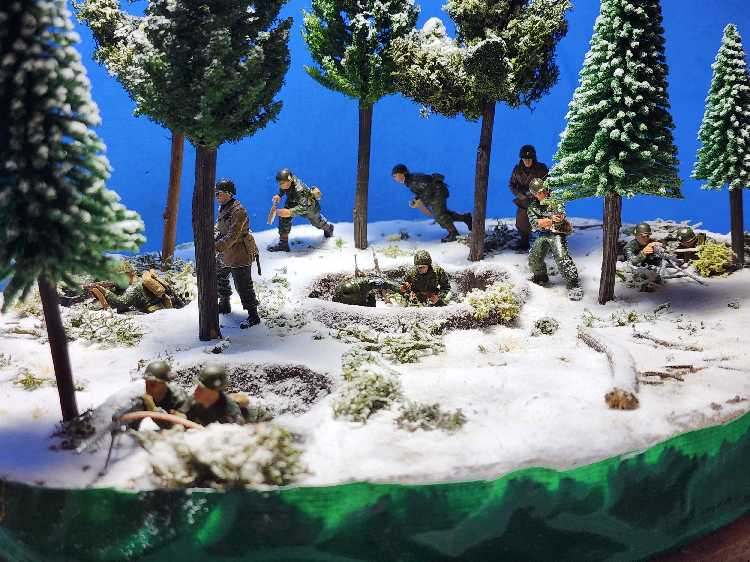 101st Airborne Division in The Bois Jacques - MODELING - U.S. Militaria ...