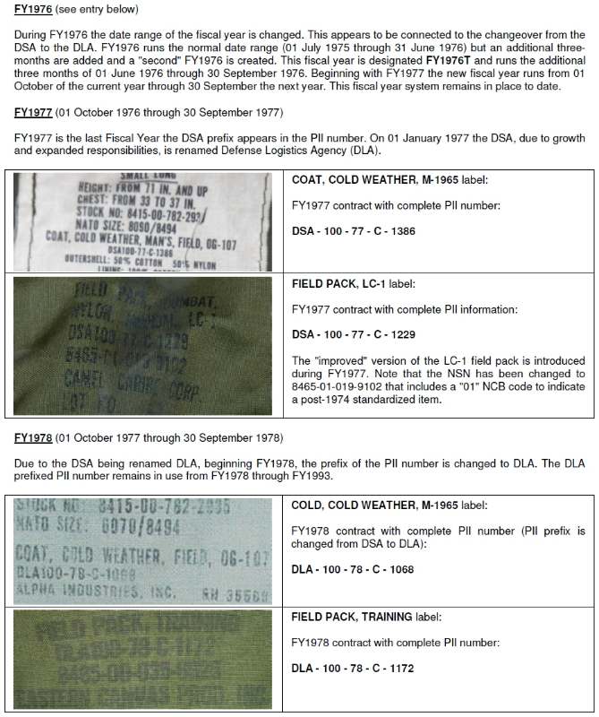 DLA / DSA Marking, What Do They Stand For? - PINNED THREADS - FIELD ...
