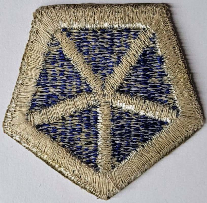 Merrowed Edge 5 corps removed, pics are all the same patch. - ARMY AND ...