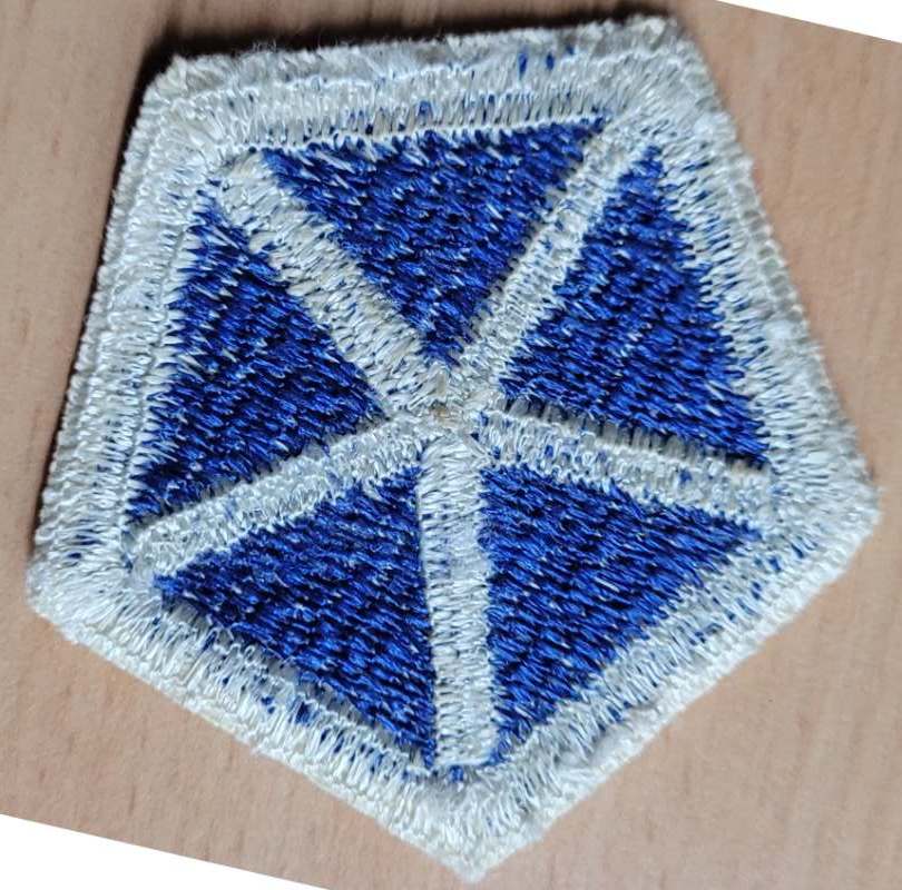 Merrowed Edge 5 corps removed, pics are all the same patch. - ARMY AND ...