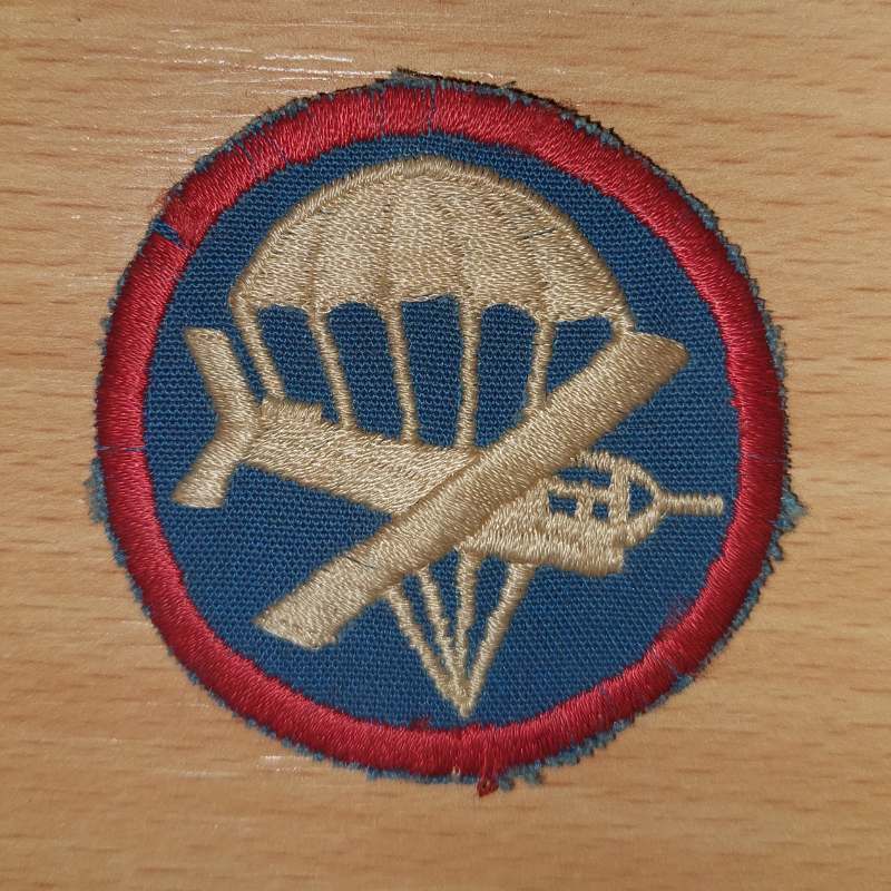 Paraglide Garrison Cap Patch for an Officer - ARMY AND USAAF - U.S ...