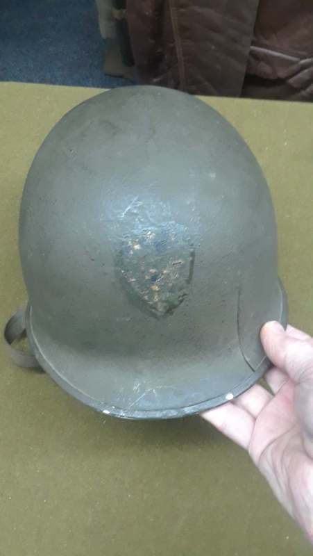 2nd division helmet - M-1; M-1C & M-2 HELMETS - U.S. Militaria Forum